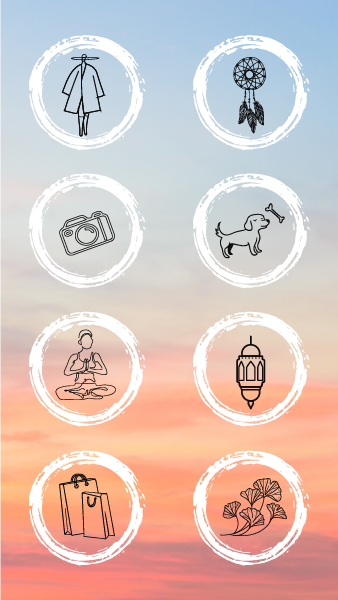 Story Highlights Cover Instagram Highlight Cover Template PSD